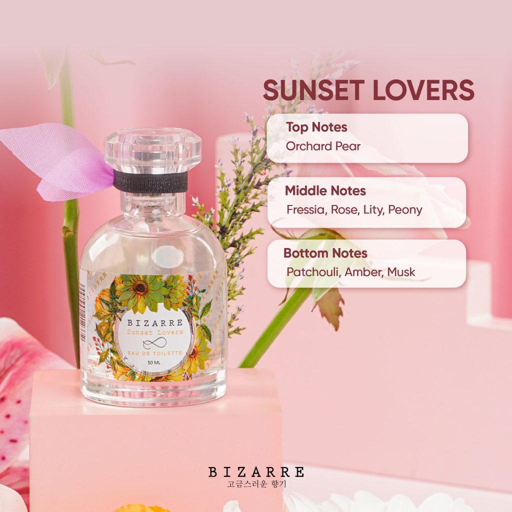 BIZARRE Parfum Eau De Toilette Sunset Lovers 50 ML - PT Citra Alam Aromindo